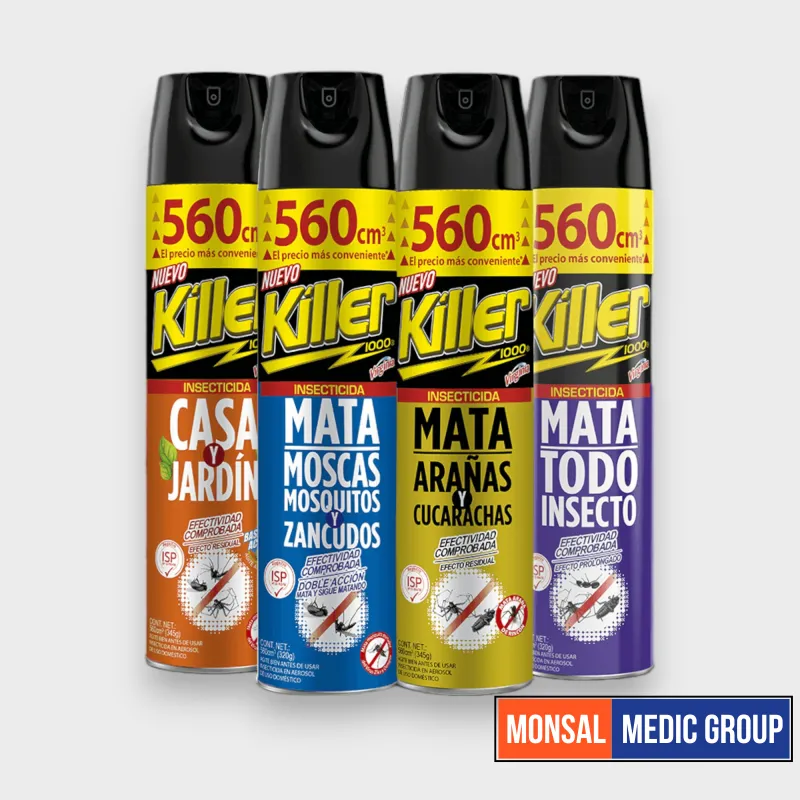Insecticida Killer 560 Cmm3, insecticidas - MonsalMedic.cl