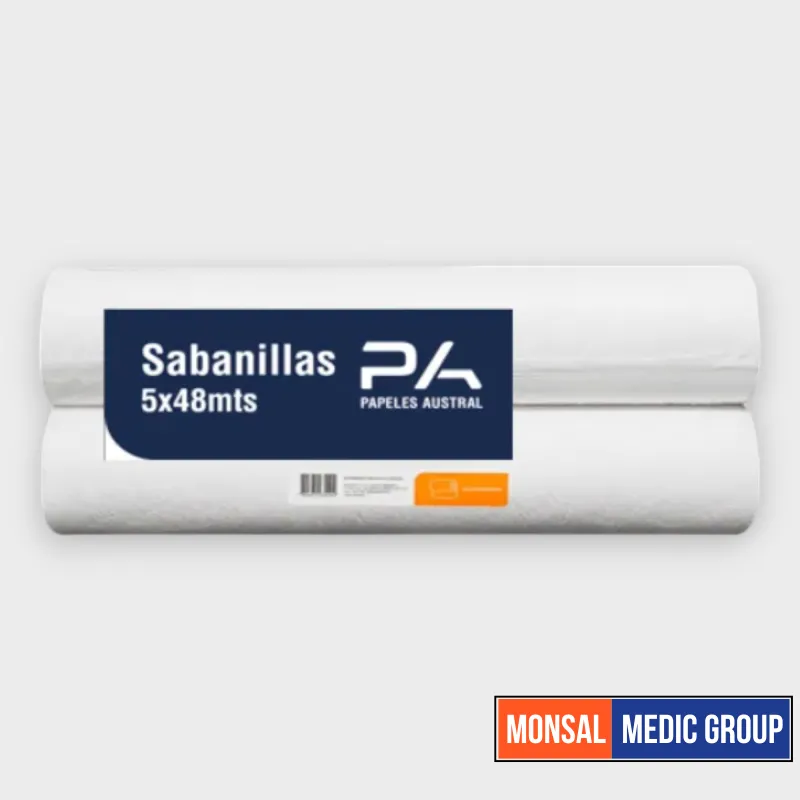 Sabanilla Clínica Austral 2 Rollos De 48 Metros, sabanillas-medicas ...