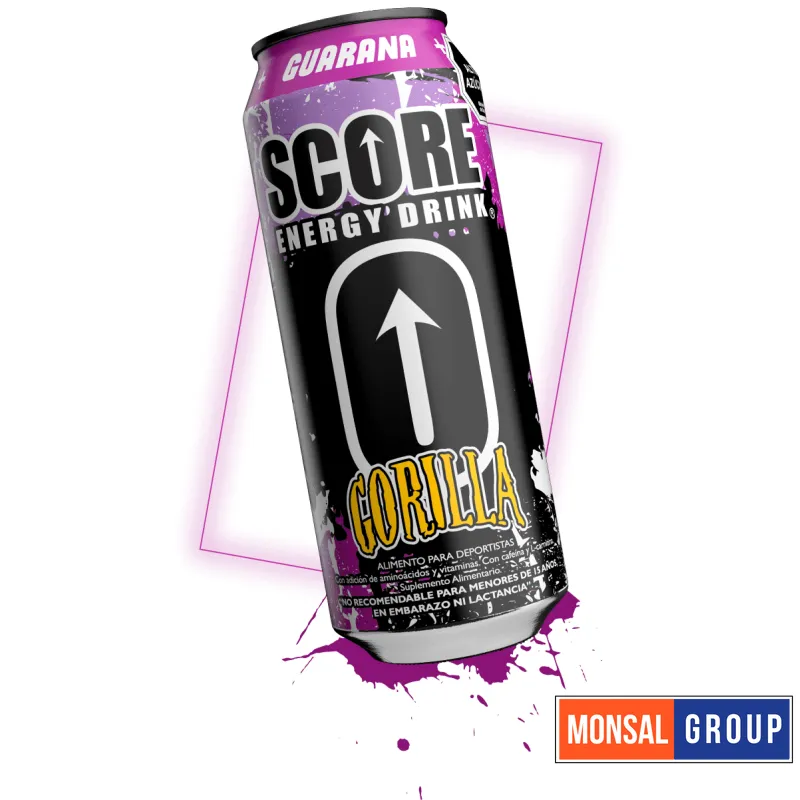 Bebida Energetica Energy Score Gorila 500 Ml (24 Unidades), jugos ...