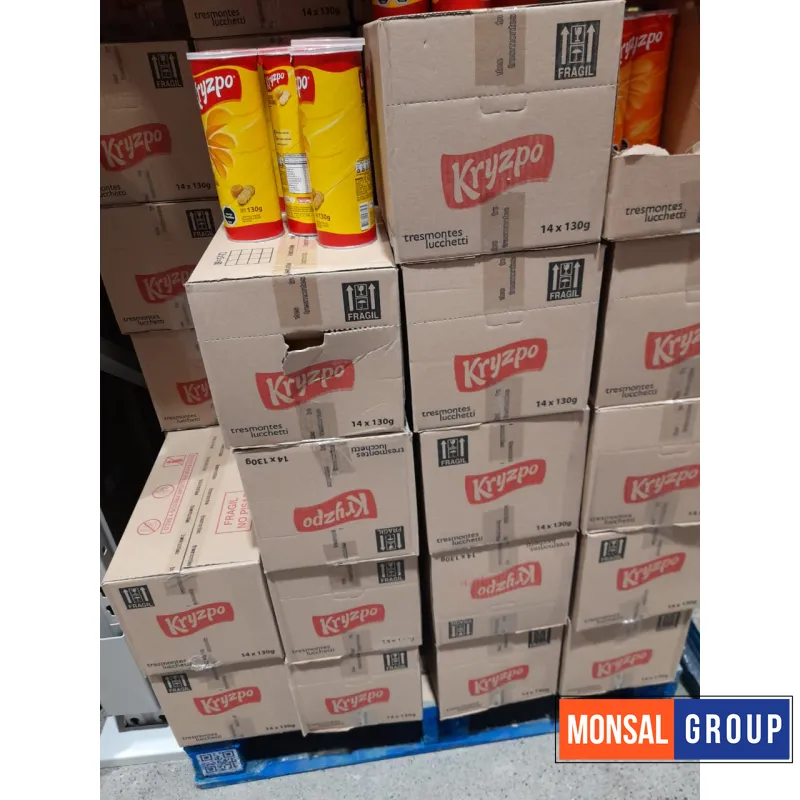 Papas Fritas Variedades 130Gr Kryzpo (Caja 14 Unidades), coctel-y ...